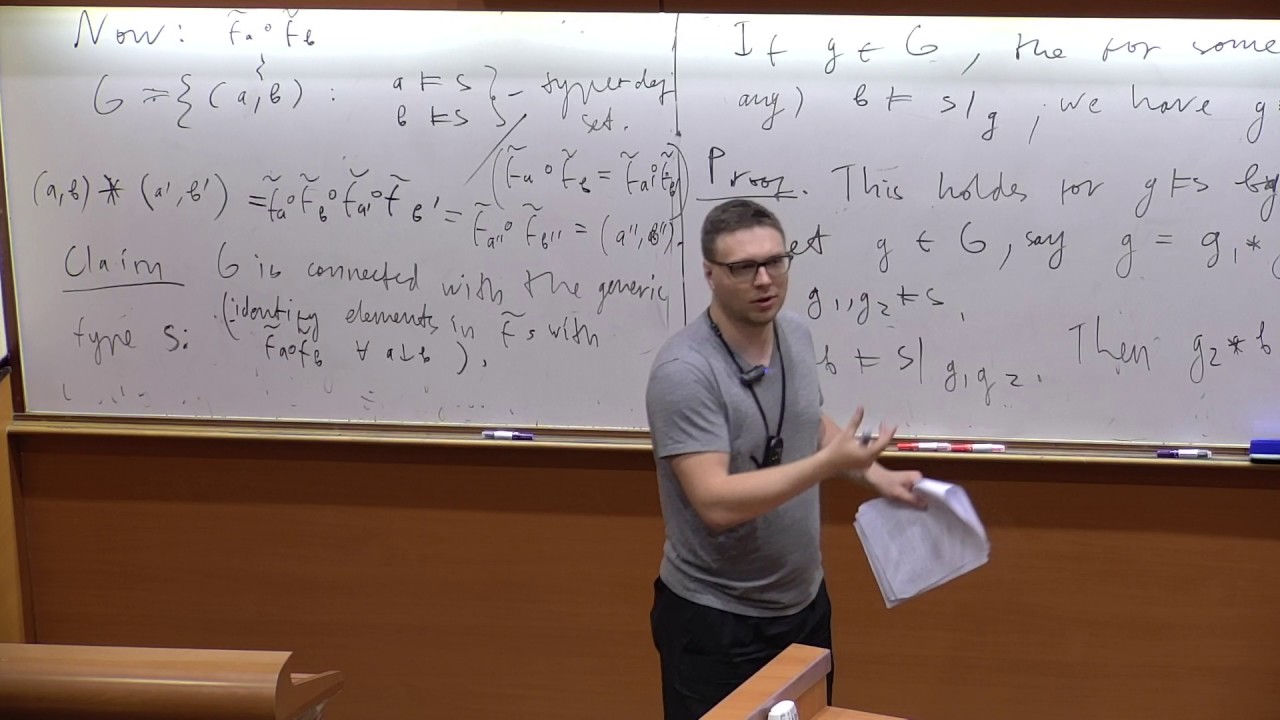 Introduction to geometric stability theory 10 - YouTube