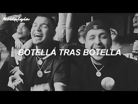 Gera MX, Christian Nodal - Botella tras Botella (Letra/Lyrics)