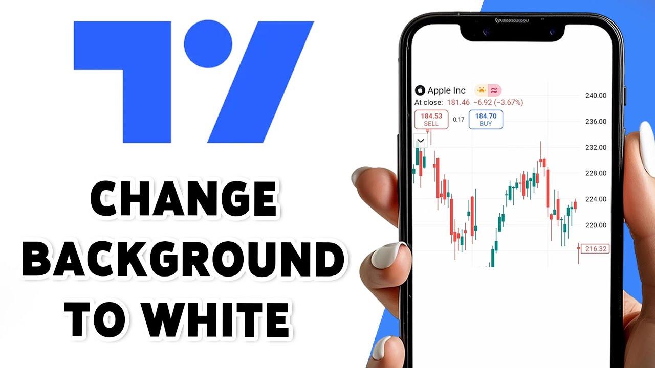 How To Change Background To White In TradingView 2025 | Customize Your ...
