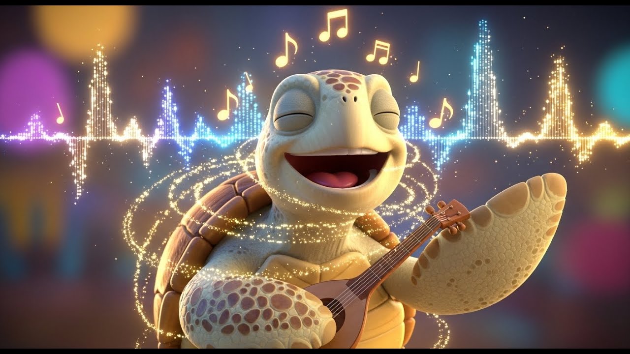 The Turtle Who Tried a Trumpet | Best Nursery Rhymes and Kids Songs ...