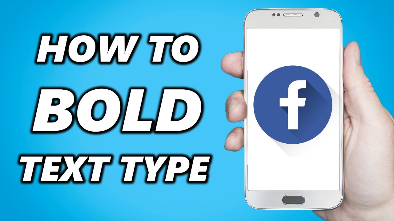 How to Type Bold Text on Facebook (2025) - YouTube