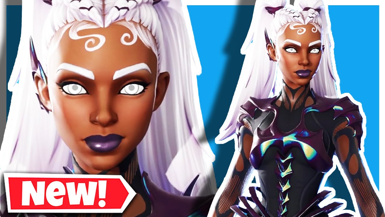 Fortnite Snowdancer Skin Night Style (PS5 Gameplay) - YouTube