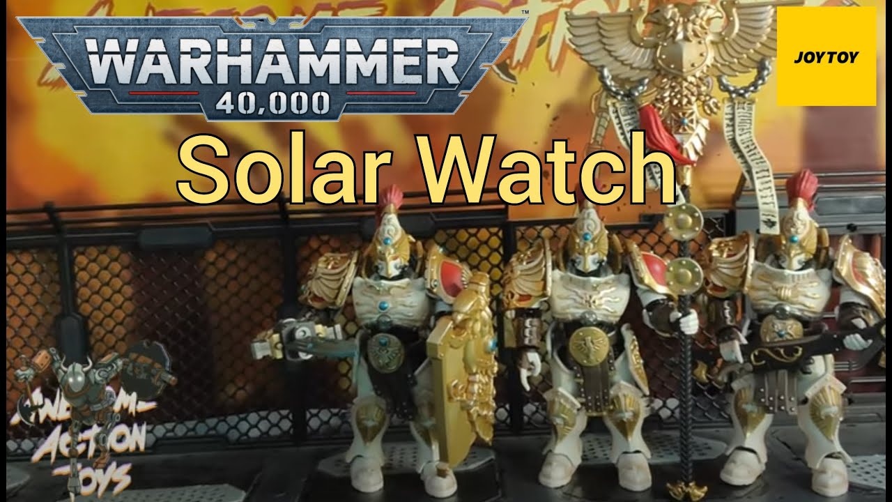 Warhammer 40k Adeptus Custodes Solar Watch 1:18 scale action figures by ...