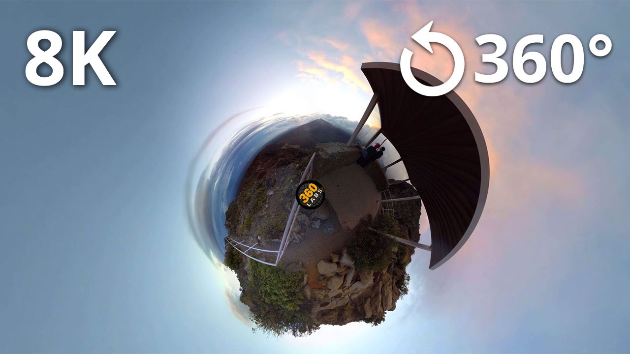 8K Test - Haleakala National Park 360 Video - YouTube