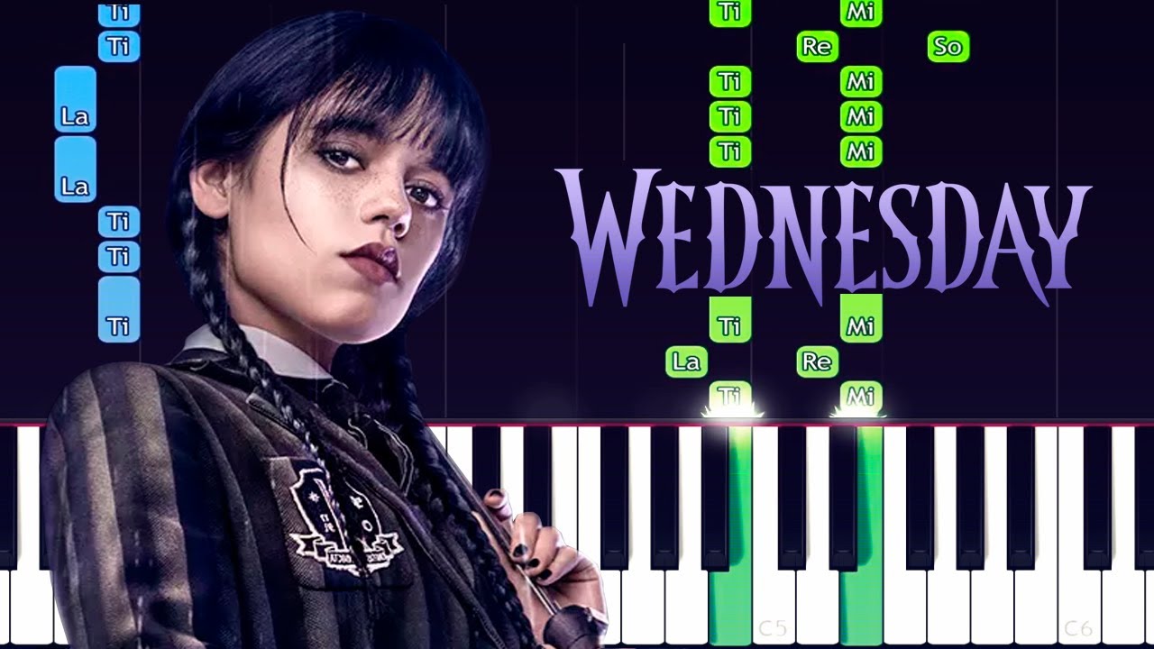 WEDNESDAY - Goo goo muck [Piano Tutorial] | SHEET MUSIC + MIDI 🔥 - YouTube