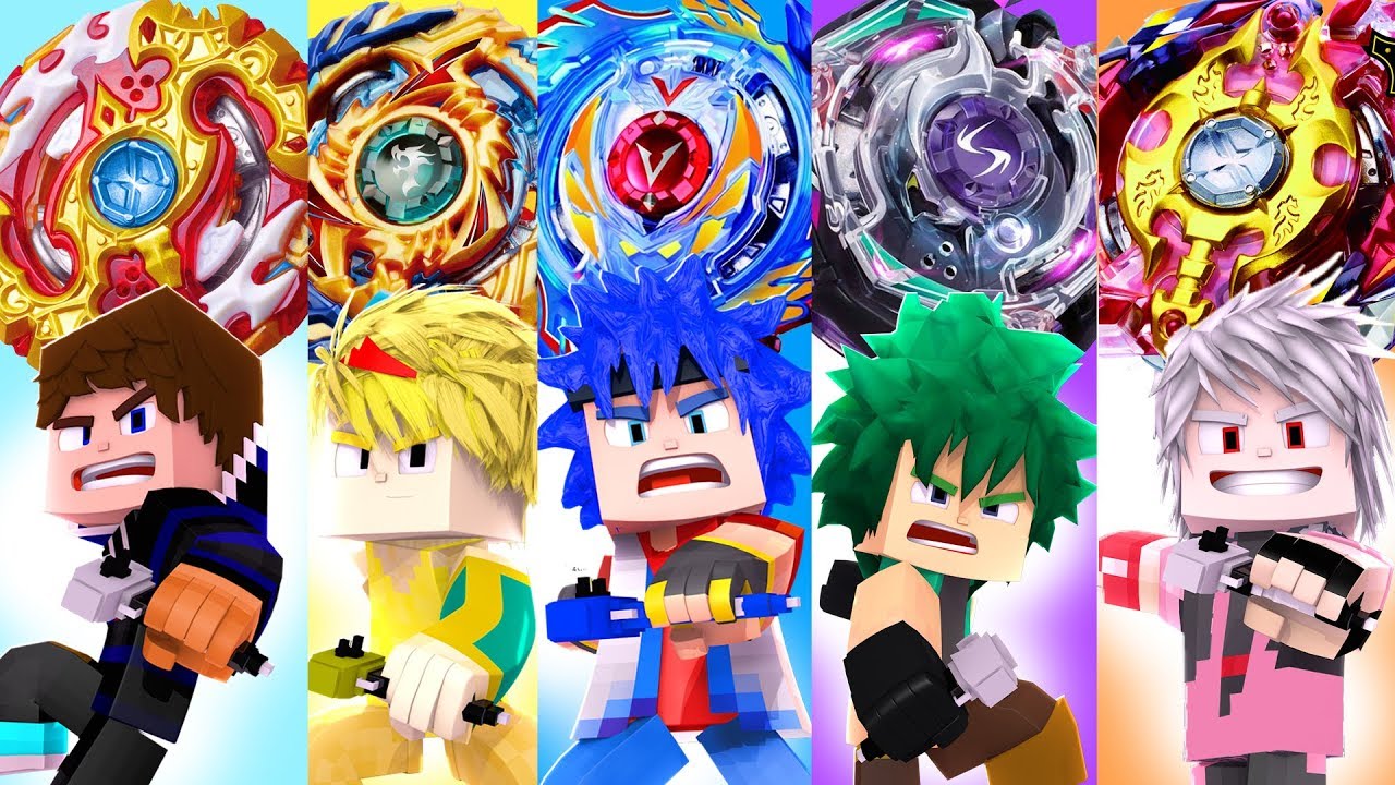 Minecraft: NOVA SERIE BEYBLADE BURST !!! ‹ Goten › - YouTube