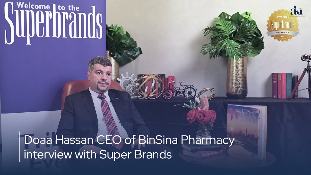 Doaa Hassan CEO of BinSina Pharmacy interview with Super Brands - YouTube
