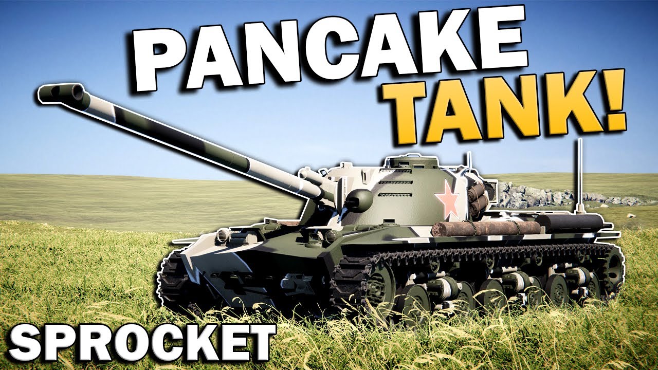 I Built A POWERFUL PANCAKE Tank In Sprocket Tank Design! - YouTube
