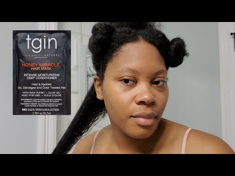 TGIN Honey Miracle Hair Mask Intense Moisturizing Deep Conditioner ...