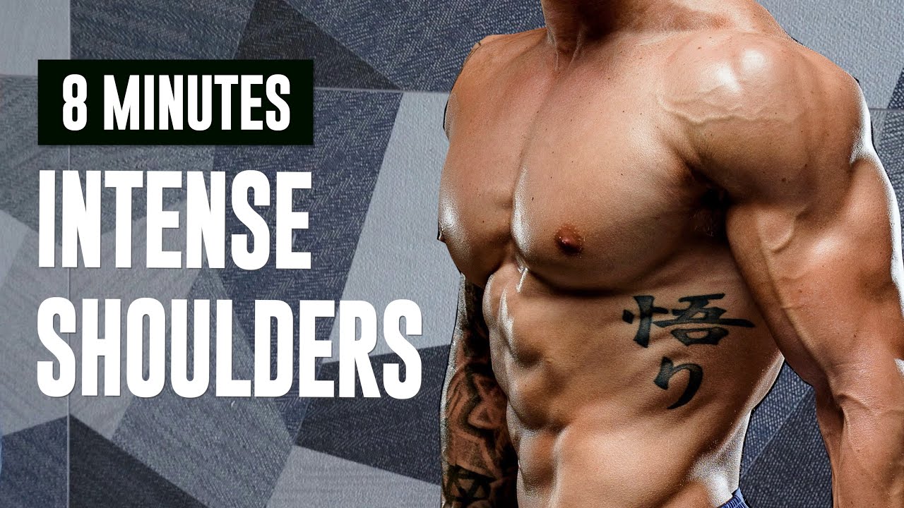 8 MIN INTENSE SHOULDER PUMP WORKOUT | No Equipment, No Repeat, At Home ...
