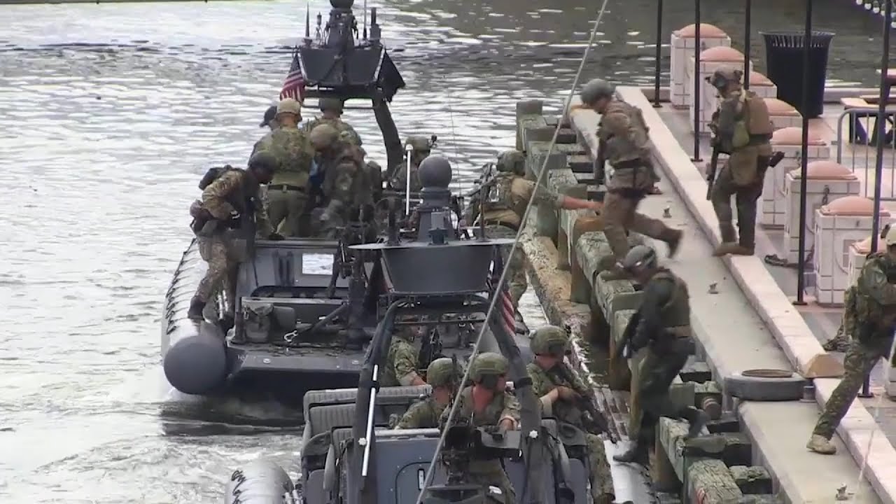 Romanian SOF, Demonstration, TAMPA, FL, 2016 - YouTube