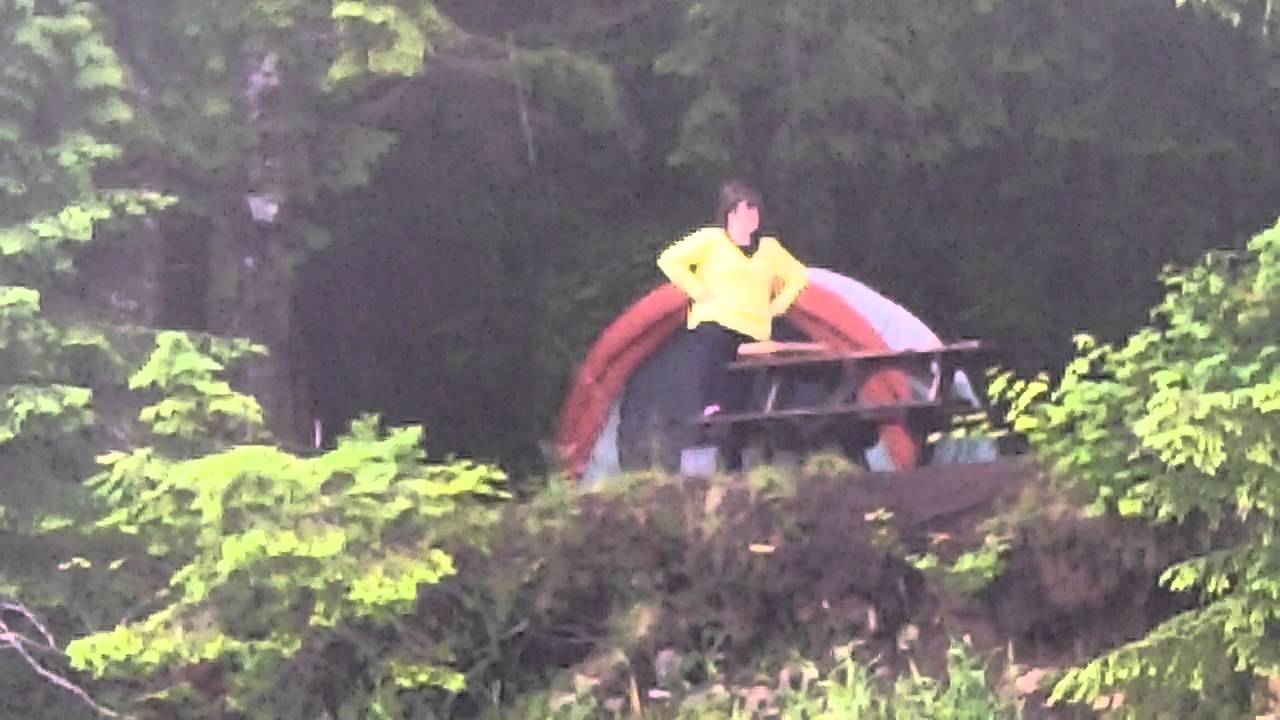 Kayaking Back to Camp at Baker Lake - YouTube