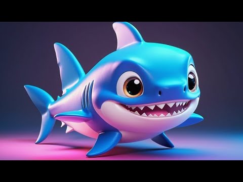 Five Little Sharks Go Chomp Chomp Chomp | Fun Kids Song | Nursery Rhymes and Learning Songs ...