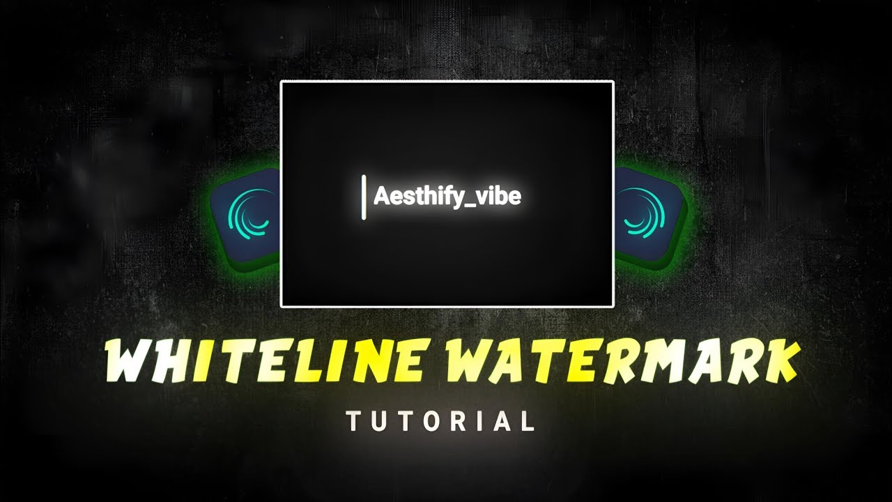 Watermark Tutorial in Alight Motion - YouTube