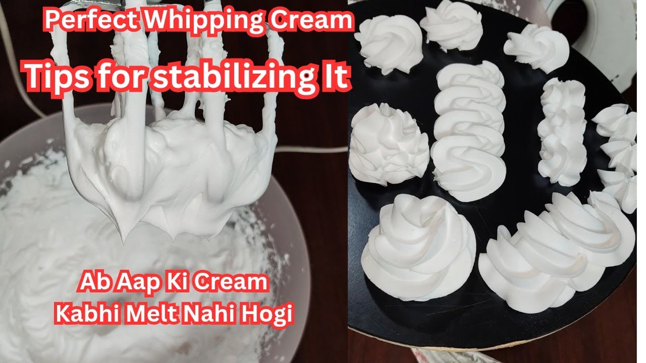 How to Make Perfect Whipped Cream (and Tips for Stabilizing It) - YouTube