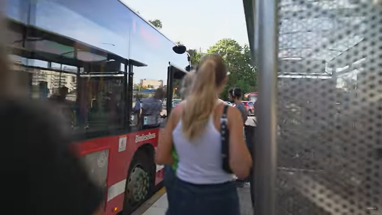 Sweden, Stockholm, bus 4 ride from Västerbroplan to Odenplan - YouTube