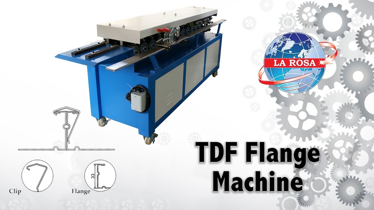 TDF FORMING MACHINE (EDGE FORMING) - YouTube