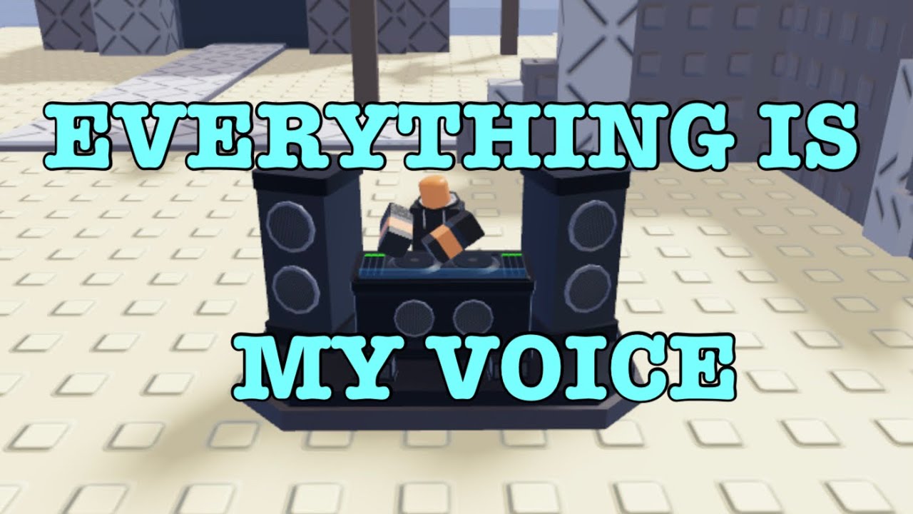 TDX x TB EDJ Theme but I Replace EVERYTHING with MY VOICE - YouTube