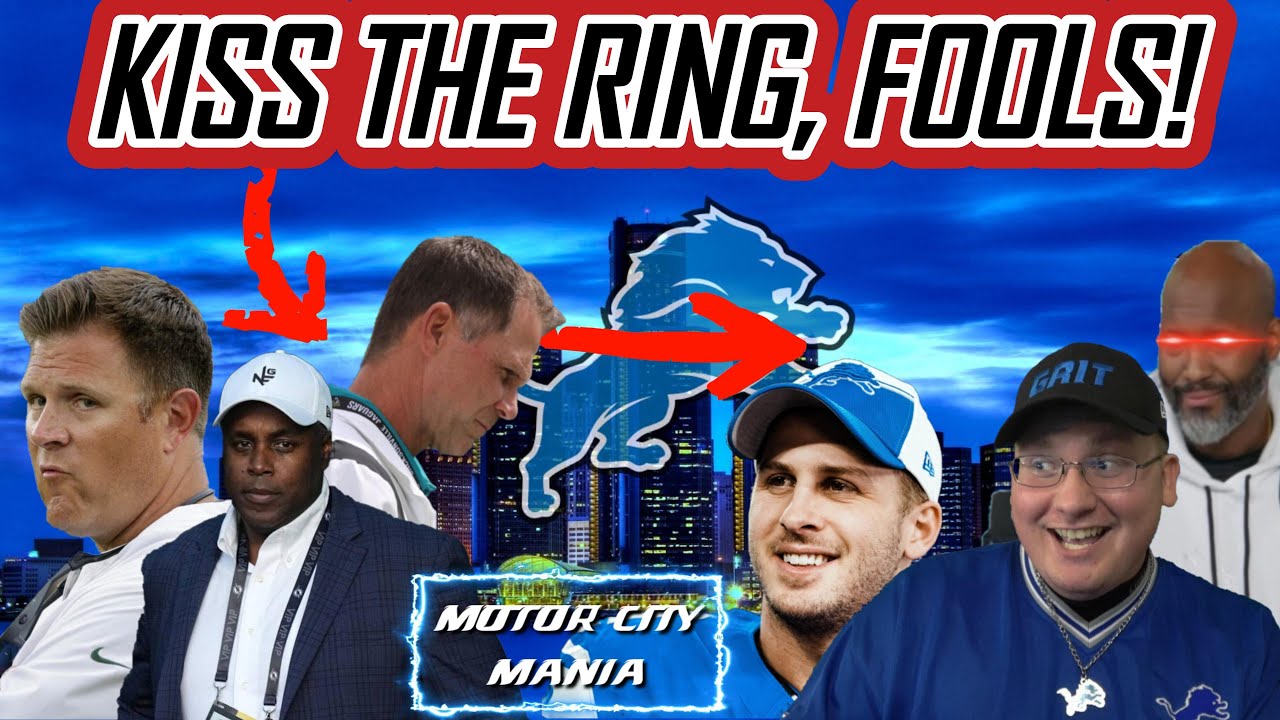 Detroit Lions PROVE They're GENIUSES Following QB FALLOUT Around NFL ...