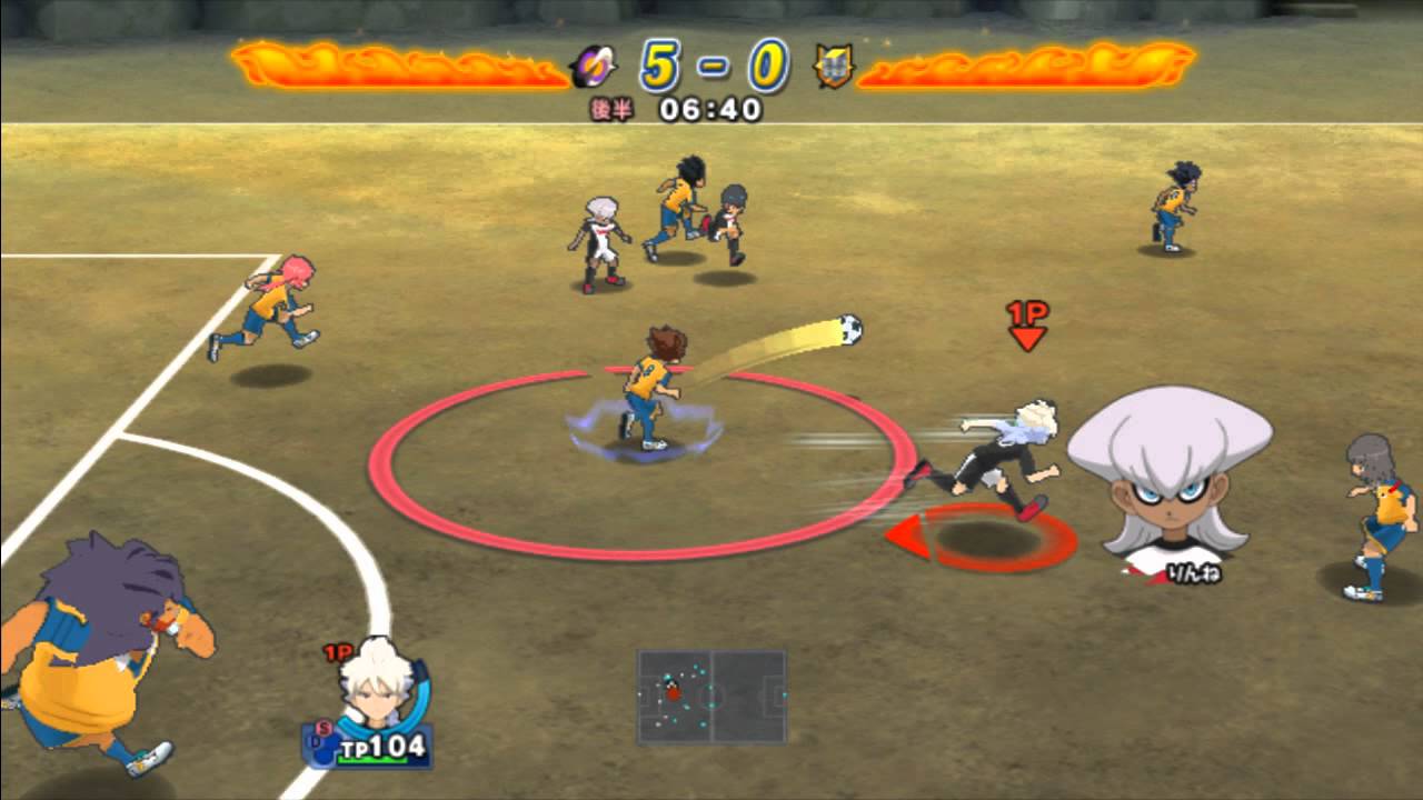 [INAZUMA ELEVEN STRIKERS 2012 EXTREME] Team Zero VS Raimon Eleven GO ...