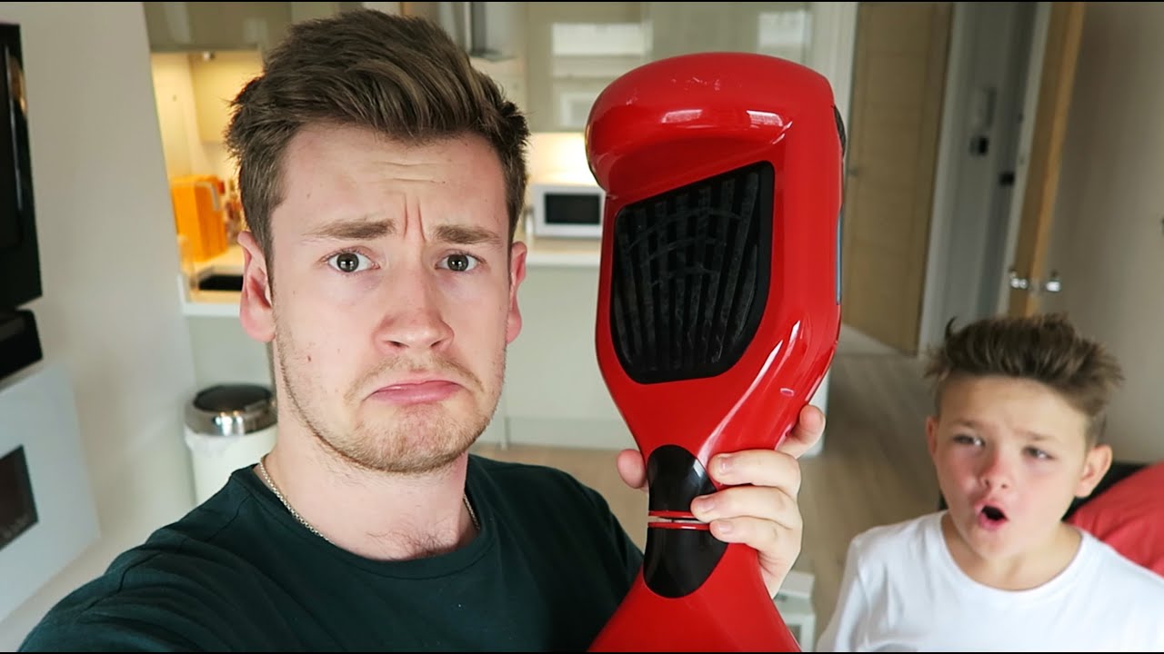 I CRASHED MY HOVERBOARD - YouTube