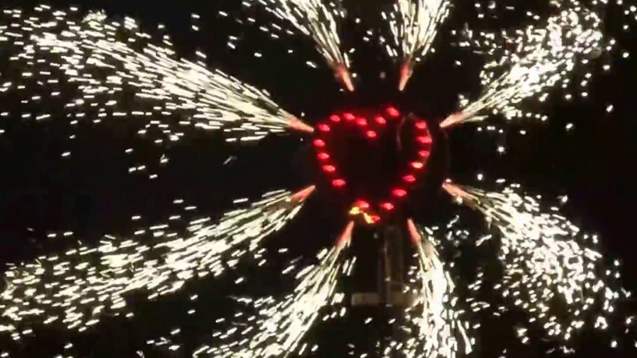 Angelfire Pyrotechnics - Wedding Firework Display - YouTube