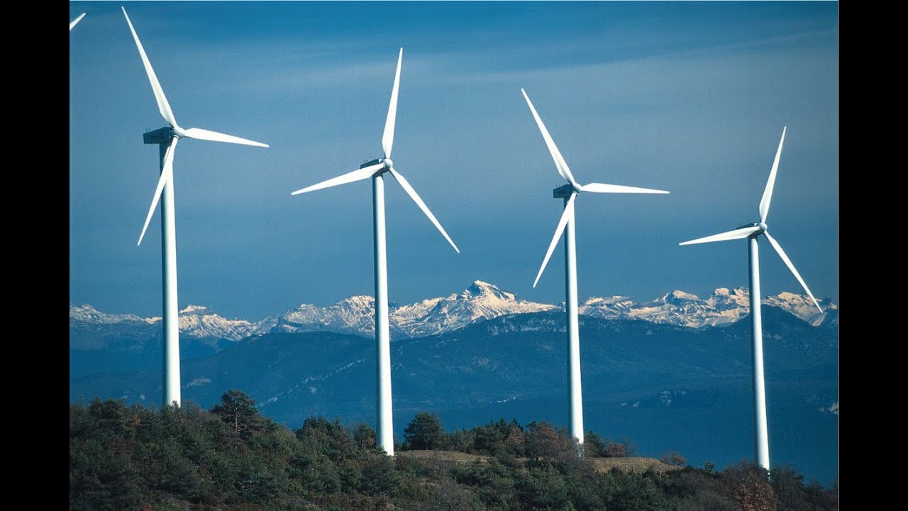 Construction of new Wind Power Plant in Georgia - YouTube