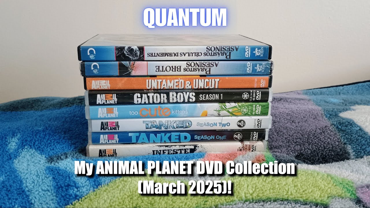 My Animal Planet DVD Collection! (March 2025) - YouTube
