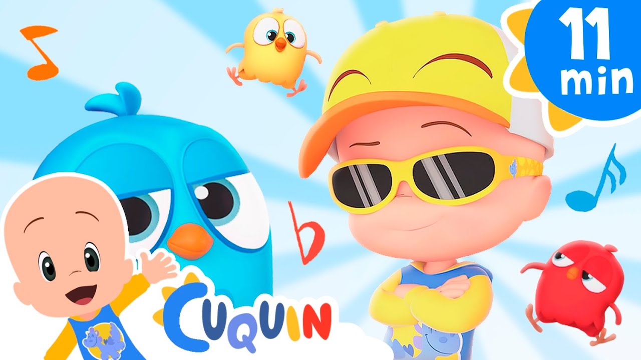 Little Yellow Chick | Cleo & Cuquin | Songs | Kids - YouTube
