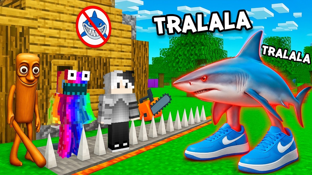 😱ทำไมผมต้องล่า Taralero Tralala ใน Minecraft...?! - YouTube