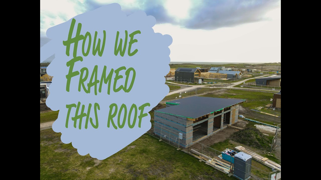 Framing a Skillion Roof // Frame Carpentry Australia - YouTube