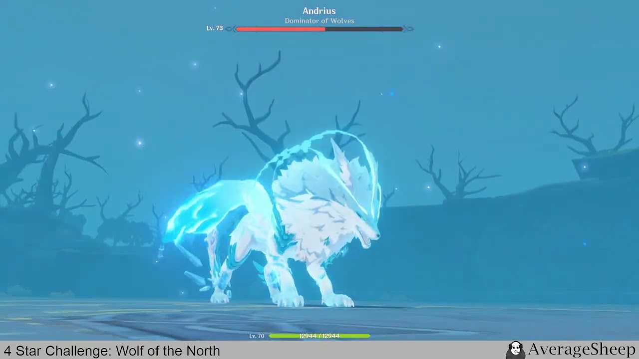 Genshin Impact Trounce Domain: Wolf of the North - Andrius - 4 Star ...