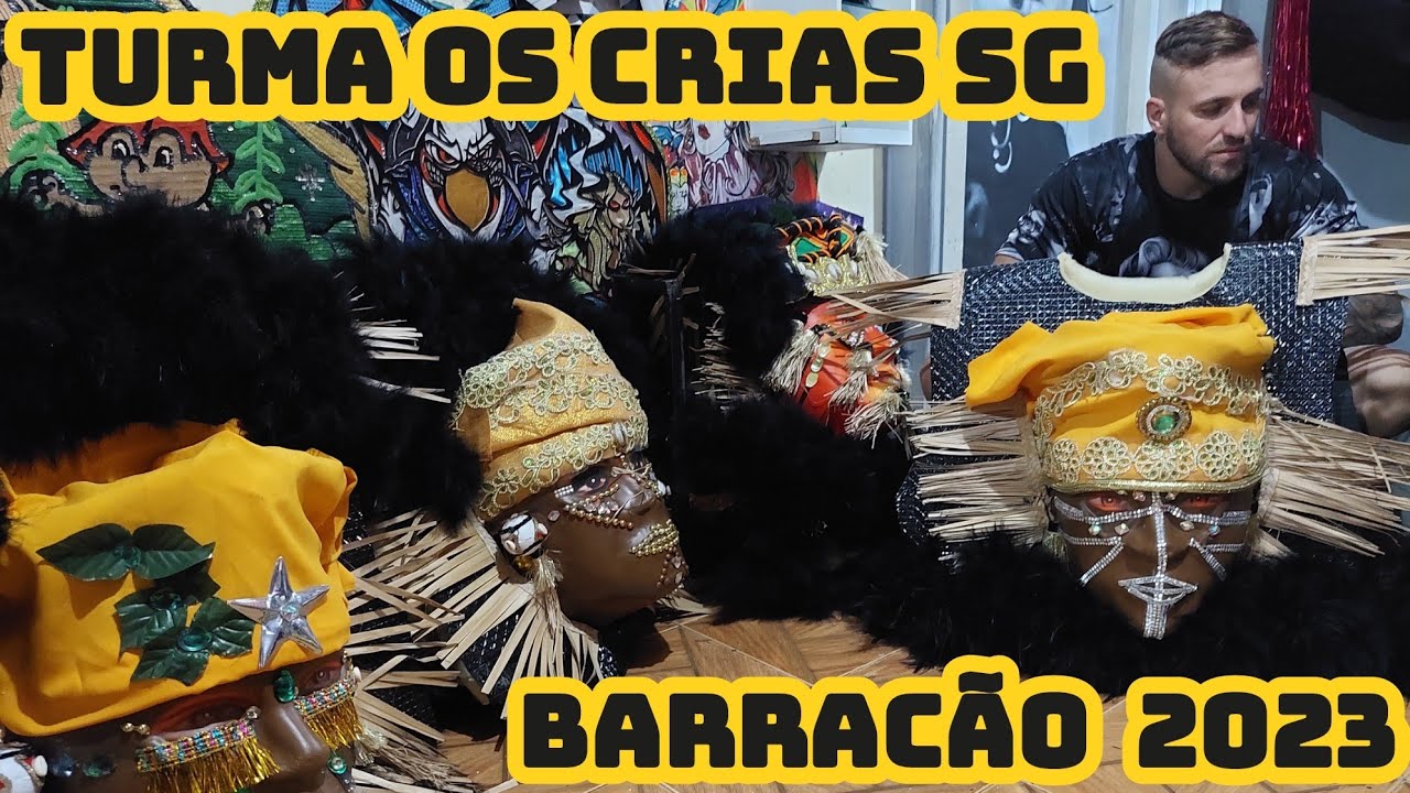 Turma Os Crias SG (Barracão) 2023 - YouTube