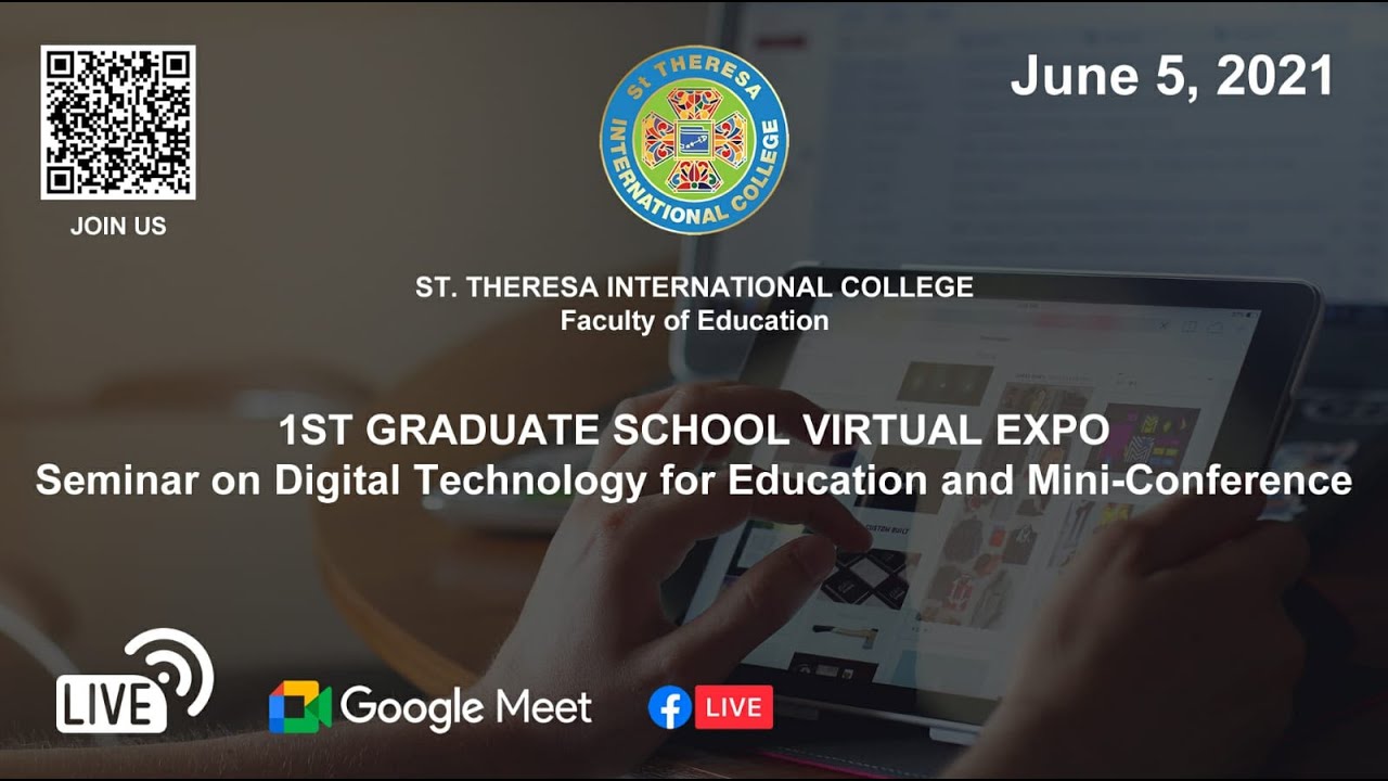 STIC's 1st Graduate School Virtual Expo (June 5, 2021) - YouTube