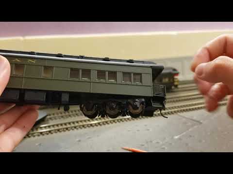 Model Showcase: Walthers Pullman Heavyweight 3-2 Observation Lounge Car ...