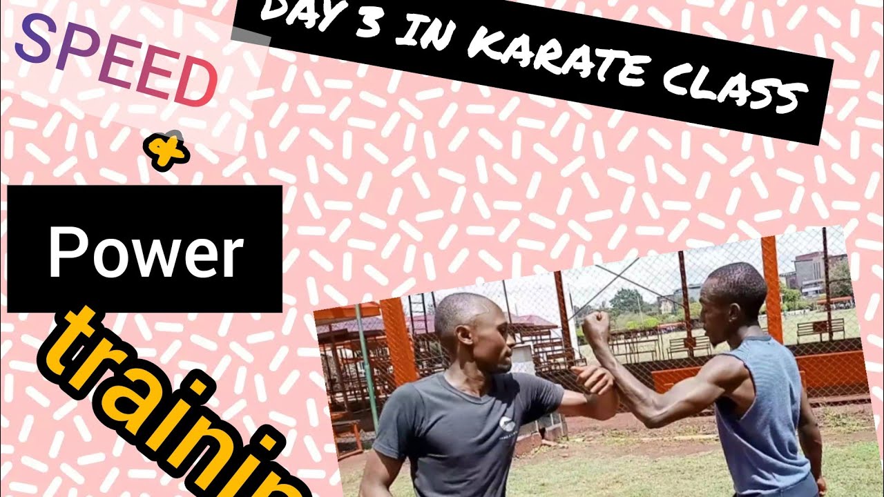 KARATE POWER AND SPEED TRAINING 🥋💪 - YouTube
