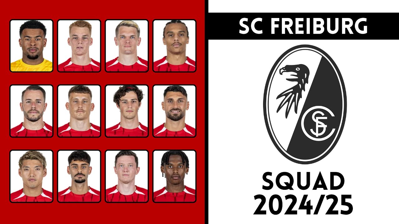 SC Freiburg Squad For Season 2024/25 | Freiburg | Roster Insight - YouTube