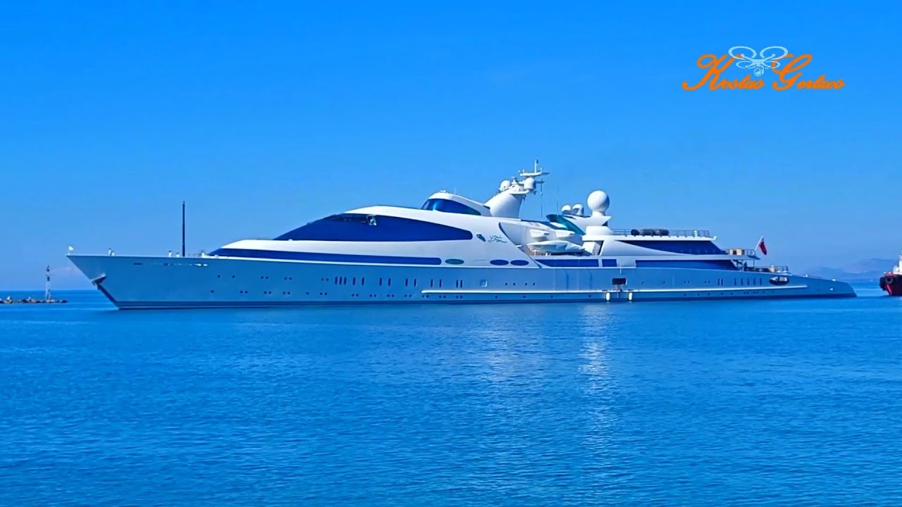 ΤΟ ΣΟΥΠΕΡ ΓΙΟΤ YAS ΣΤΟ ΛΙΜΑΝΙ ΤΗΣ ΠΑΤΡΑΣ. MOTOR YACHT YAS IN PATRAS ...