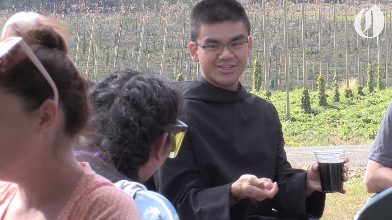 Monks of Mount Angel open brewery and taproom - YouTube