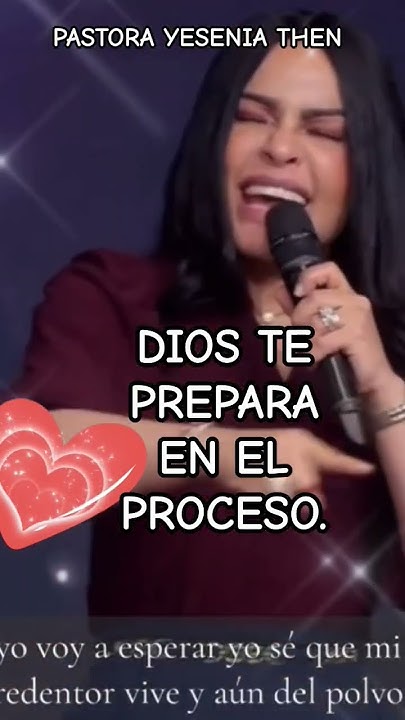 DIOS TE PREPARA EN EL PROCESO !Pastora Yesenia Then - YouTube
