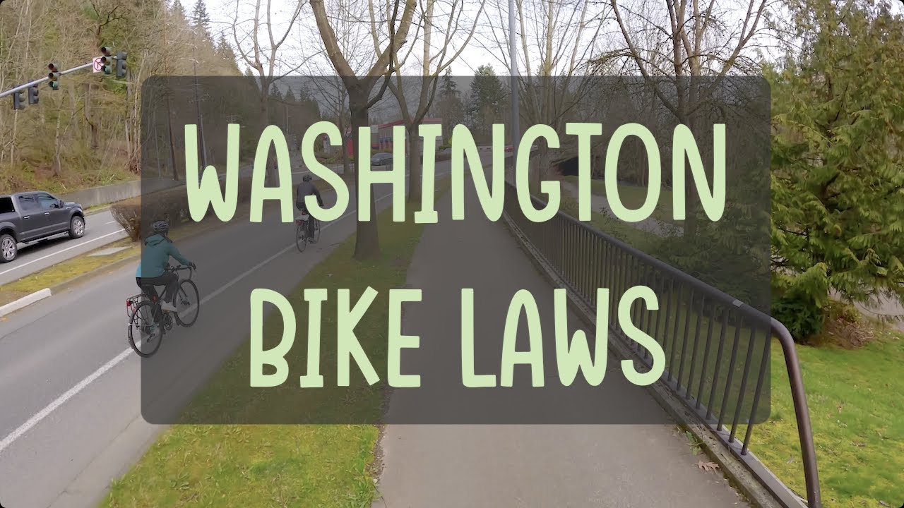 Is it Legal to Ride on the Sidewalk? | Washington Bike Laws - YouTube