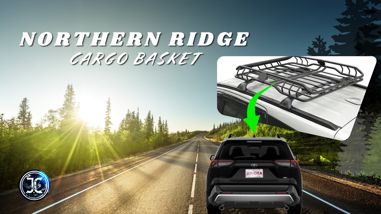 Unboxing & install of the Northern Ridge Cargo Basket on a Toyota RAV4 ...