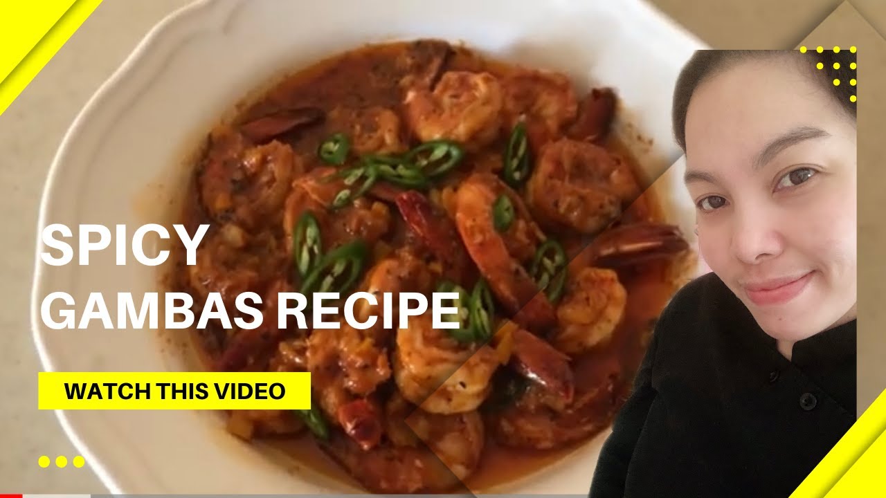 Let’s make very easy and yummy Spicy Gambas || Pinoy Style recipe - YouTube