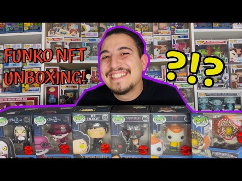Unboxing Funko NFT Warner Bros Horror Series 1 Physical Redemption Pop ...