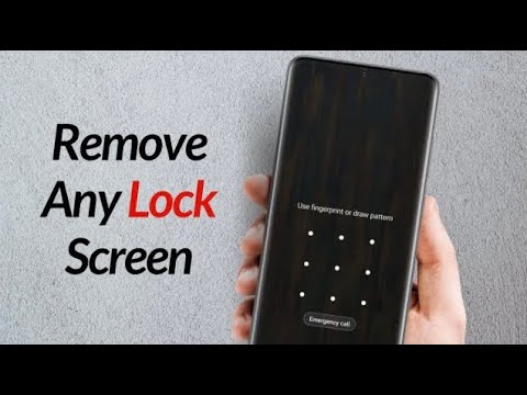 How to unlock Android phone if Forgot pattern or PIN - YouTube
