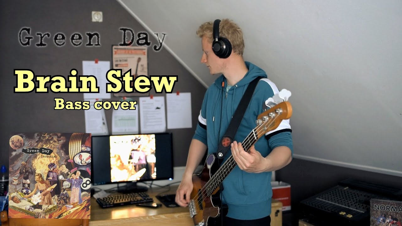 Green Day - Brain Stew :: Bass cover - YouTube