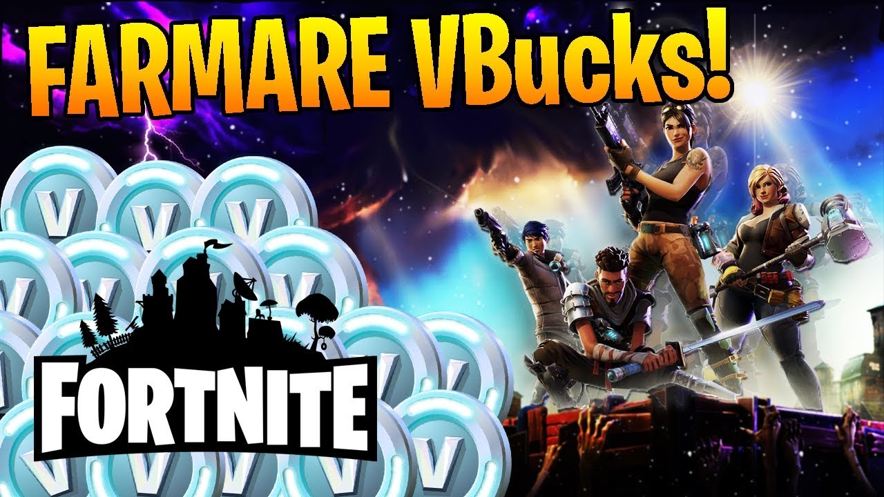 1200 VBUCKS A SETTIMANA! FARMARE VBucks Gratis con Fortnite Salva il ...