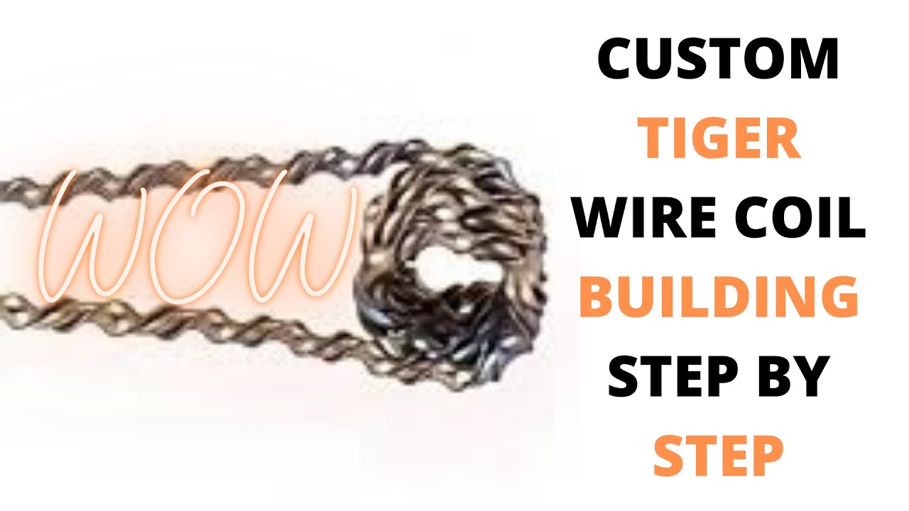 Custom Tiger Wire Coil Build Making 1 for the 1st Time Ever - YouTube