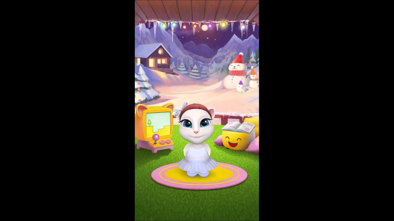 [My Talking Angela] Vidéo de jeu de Ma Talking Angela - YouTube