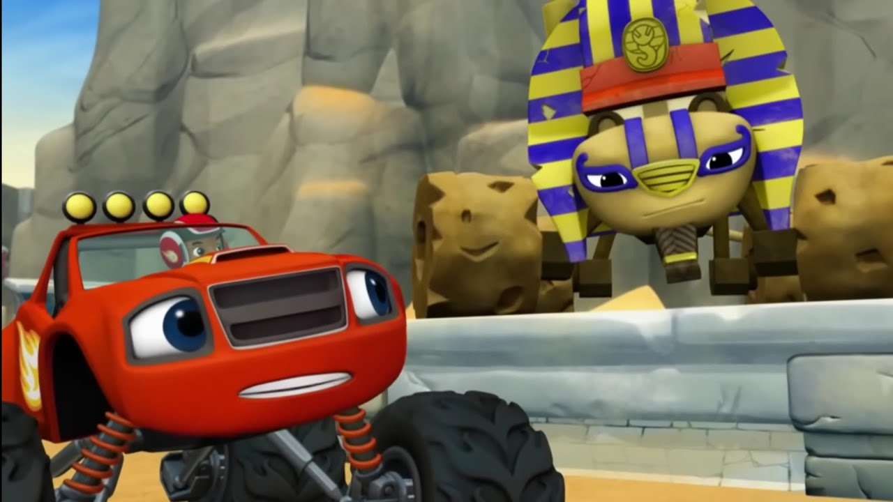 Blaze's Ultimate Racing Challenge in Axle City | Blaze and the Monster ...